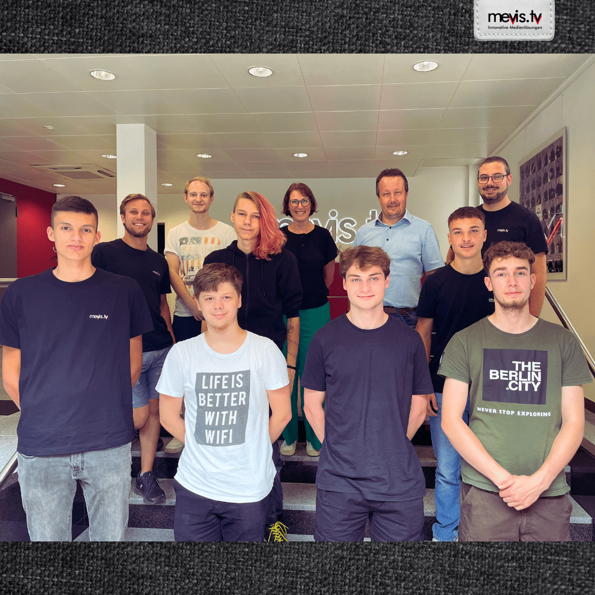 Ausbildungsstart bei mevis.tv