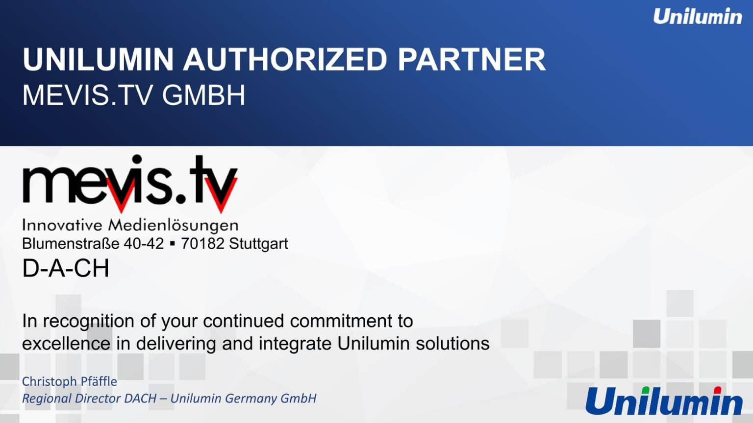 Handelspartner | mevis.tv